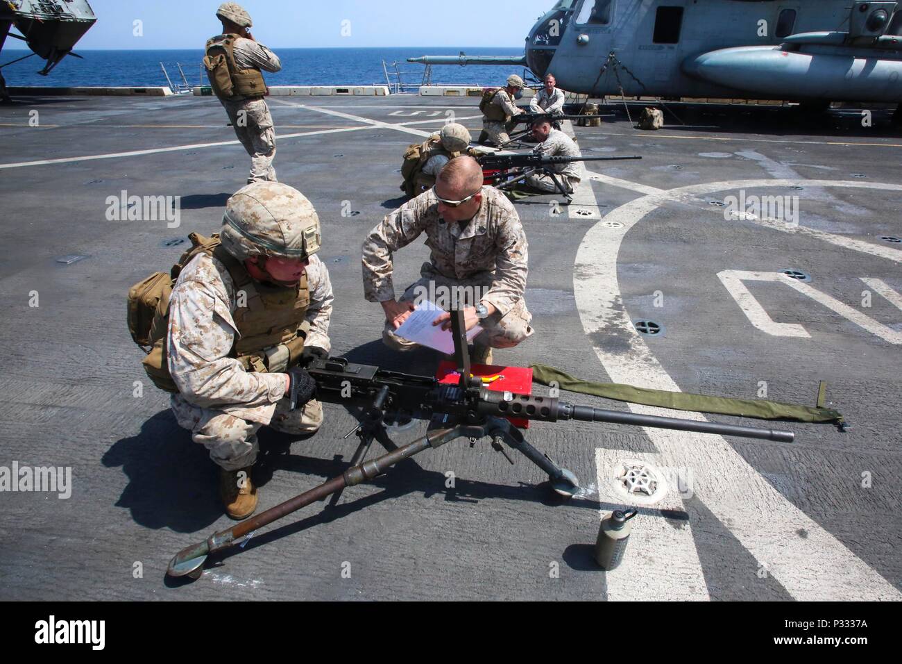 160830-M-KK554-262 GULF OF ADEN (Aug. 30, 2016) U.S. Marines from ...