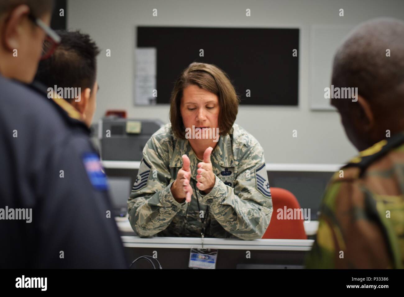 BRISBANE, Australia- 28 Aug, 2016- Master Sgt. Rachel Taylor, A ...