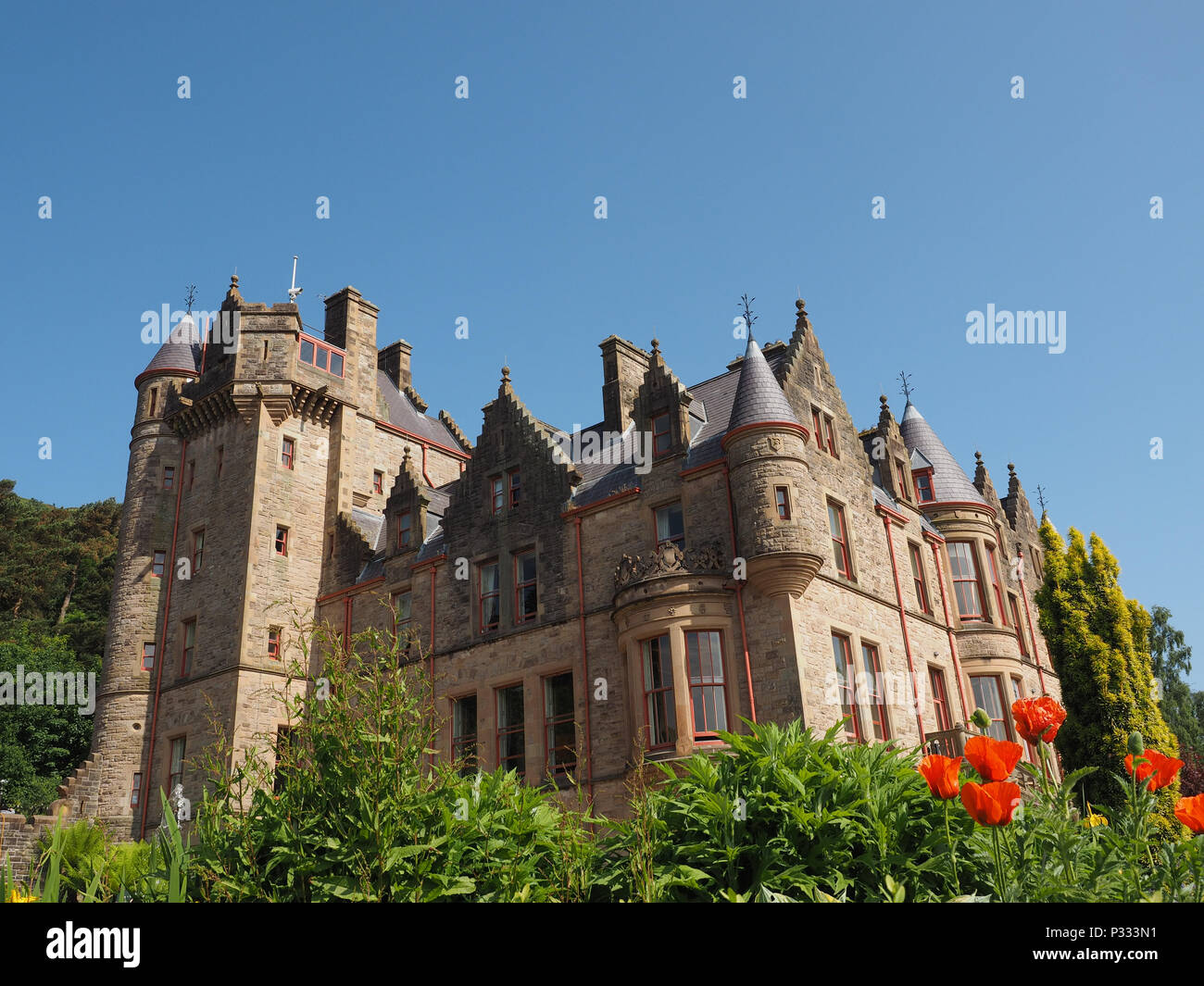 Belfast castle on cave hill hi-res stock photography and images - Alamy