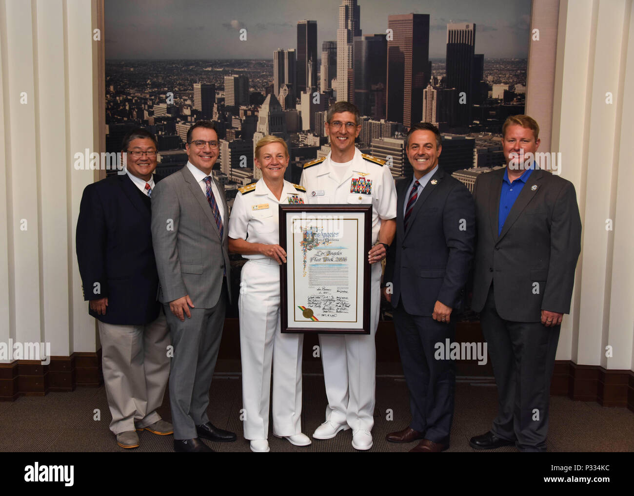 160831-N-JO908-069 SAN PEDRO, California (Aug. 31, 2016) Councilman Joe ...