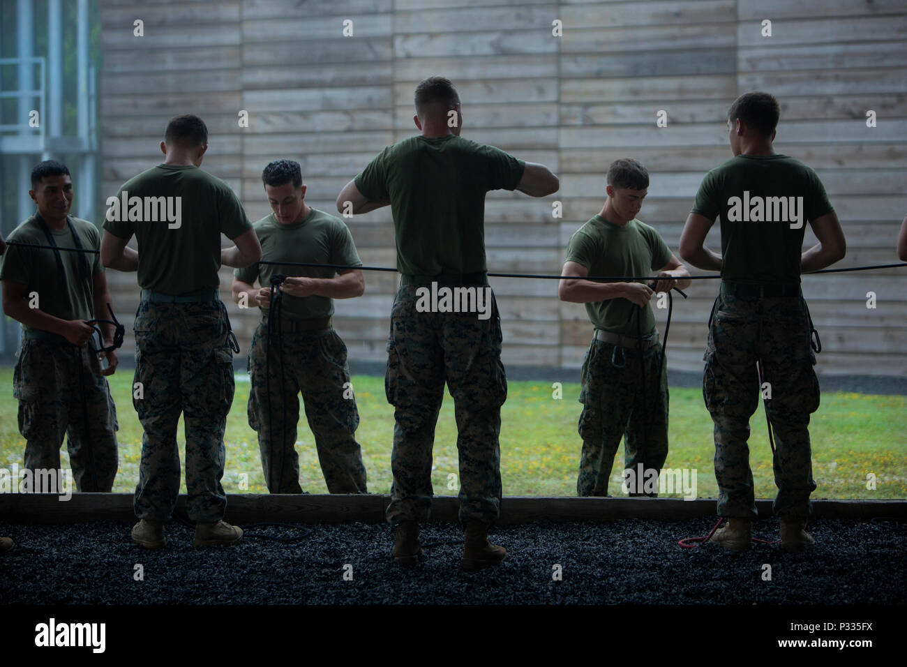 Marines with Battalion Landing Team, 3rd Battalion, 6th Marine Regiment ...