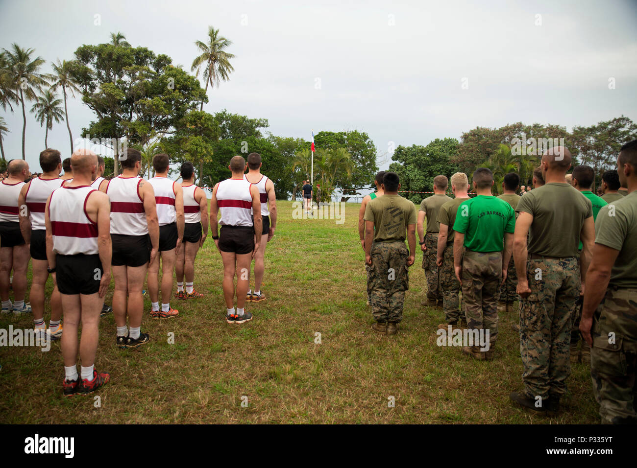 U S Marines With Marine Rotational Force Darwin And French Armed