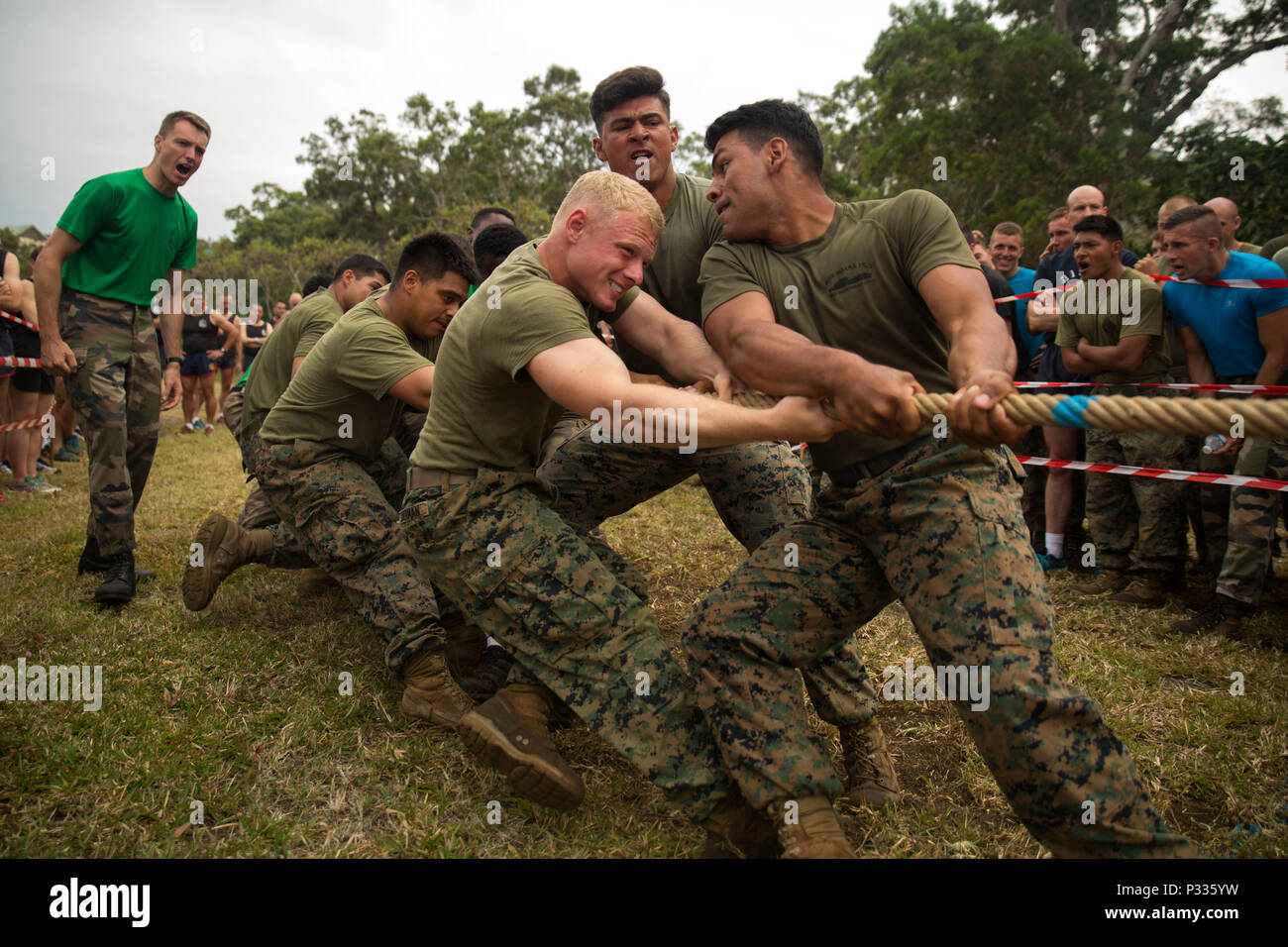 U S Marines With Marine Rotational Force Darwin And French Armed