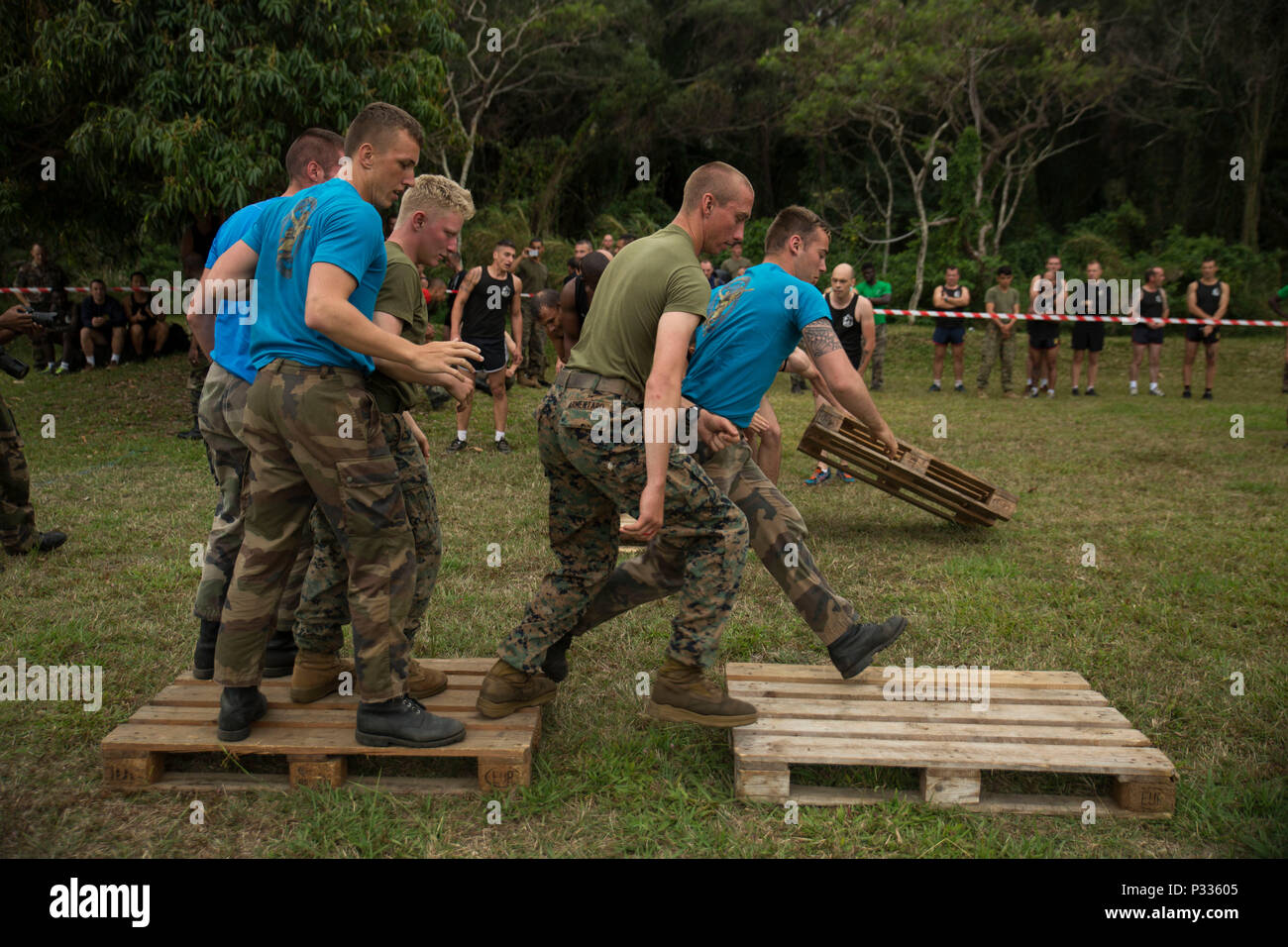 U S Marines With Marine Rotational Force Darwin And French Armed