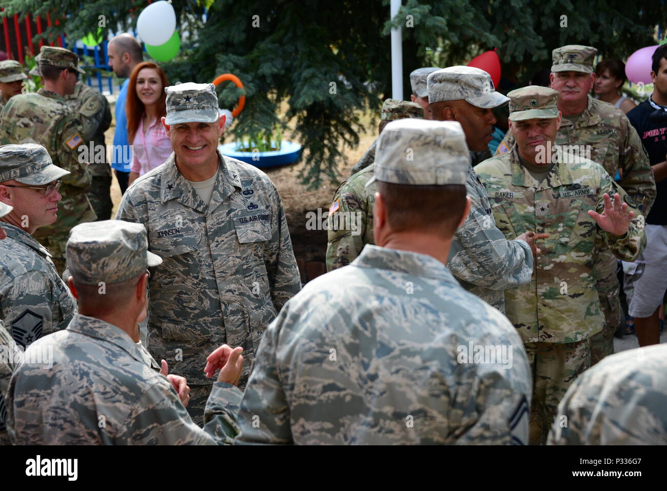 Brig. Gen. Donald Johnson, Assistant Adjutant Gen. (Air), Tennessee ...