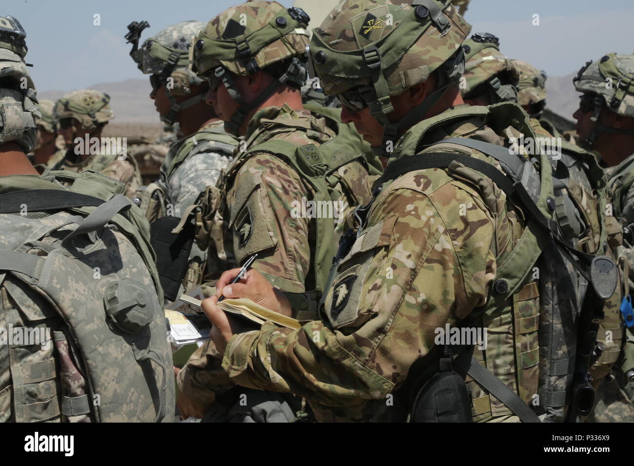 U.S. Army Soldiers assigned to 1st Battalion, 66th Armor Regiment, 3rd ...