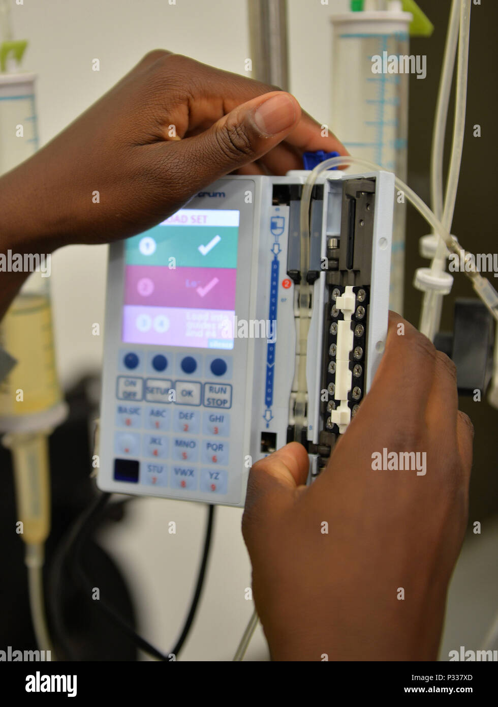 Airman 1st Class Temitope Odedele, a biomedical equipment technician ...