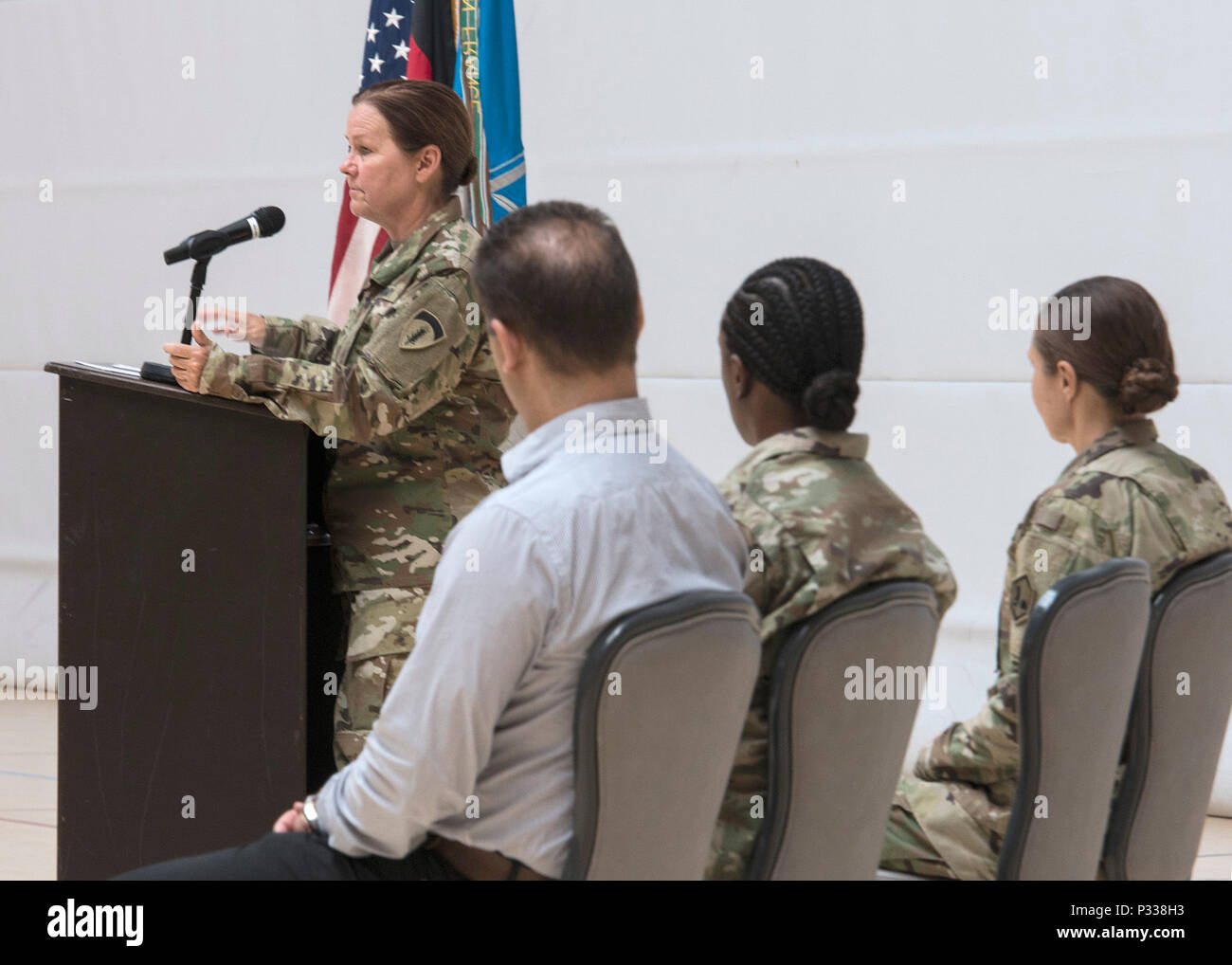 Command Sgt. Maj. Sheryl D. Lyon, U.S. Army Europe senior enlisted ...