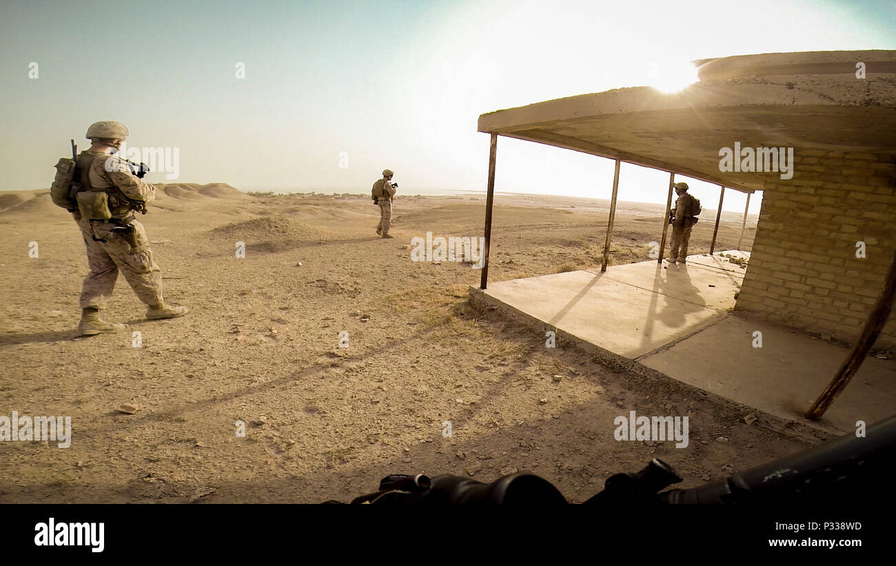 Marines with 2nd Battalion, 7th Marine Regiment assigned to Task Force ...