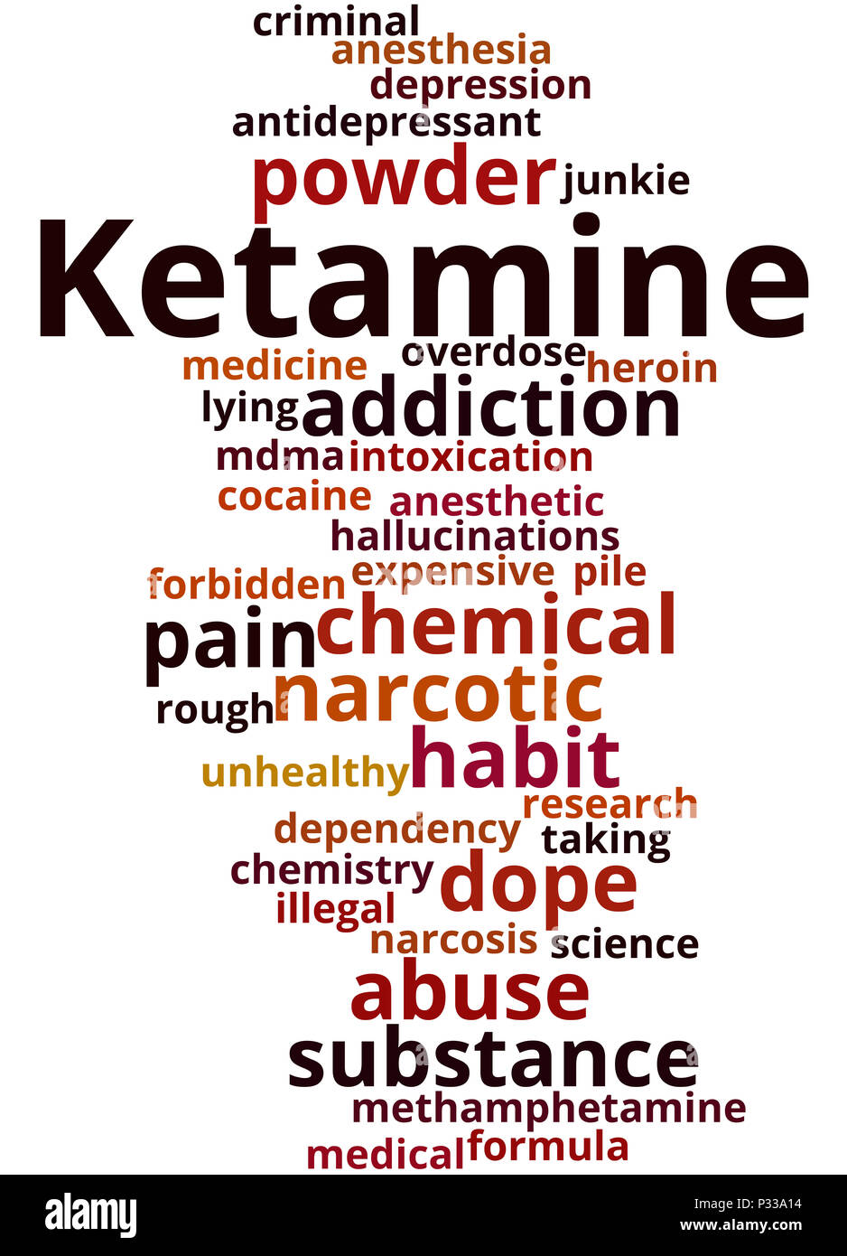 Ketamine, word cloud concept on white background Stock Photo - Alamy