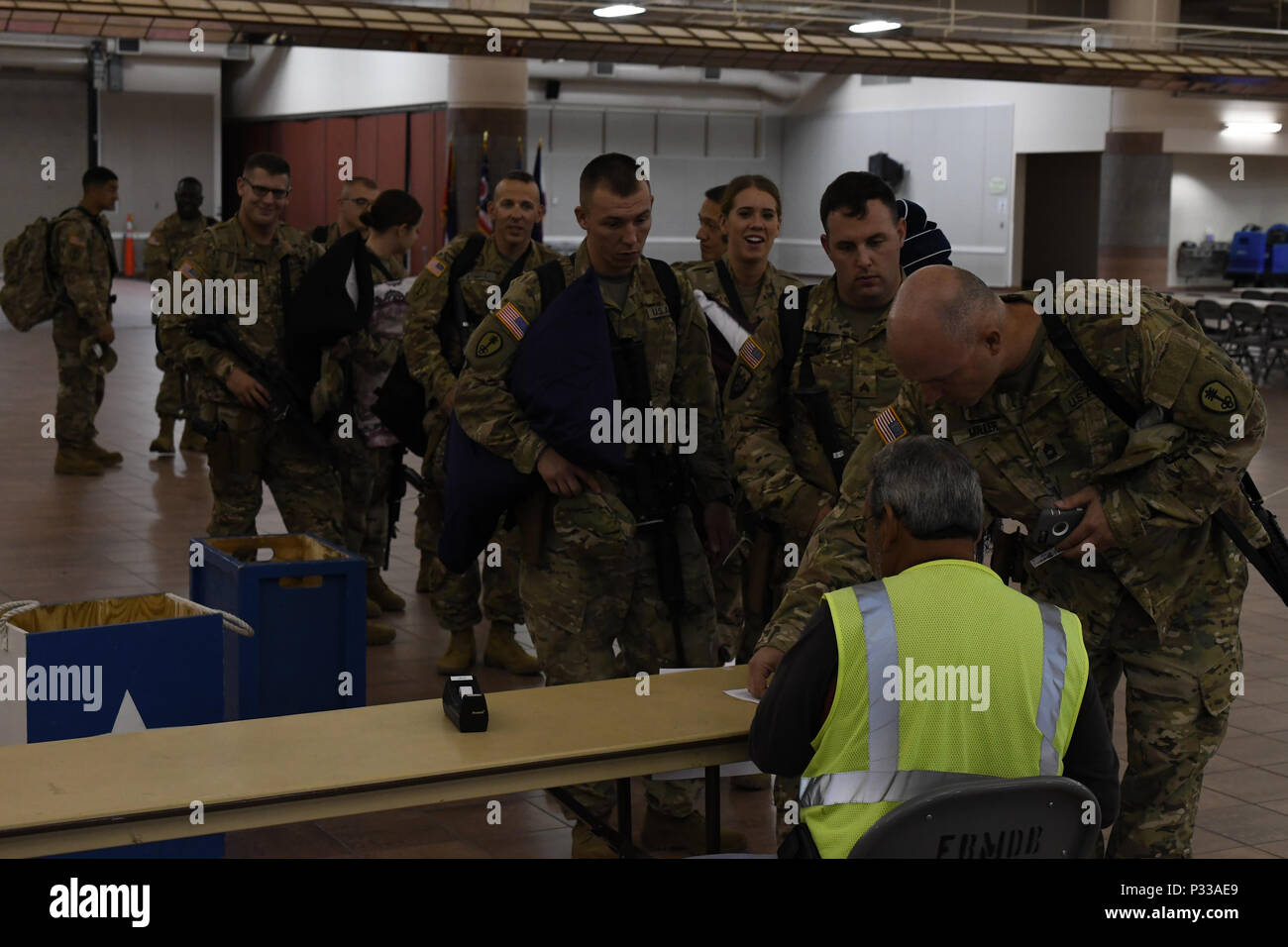 Soldiers assigned to the 305th Engineer Facility Detachment and the ...