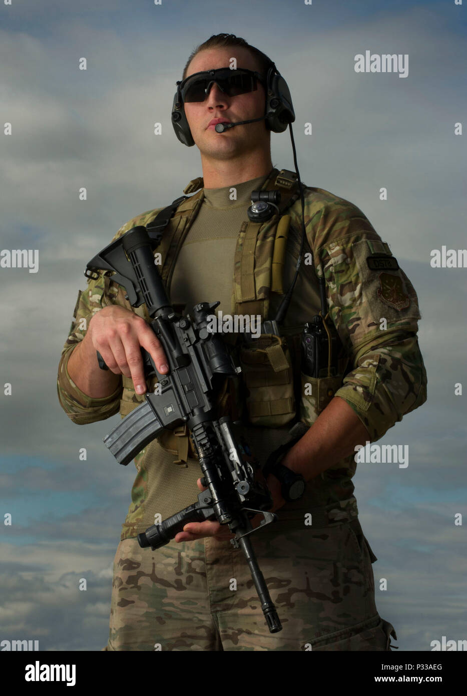 91st missile security forces member hi-res stock photography and images ...