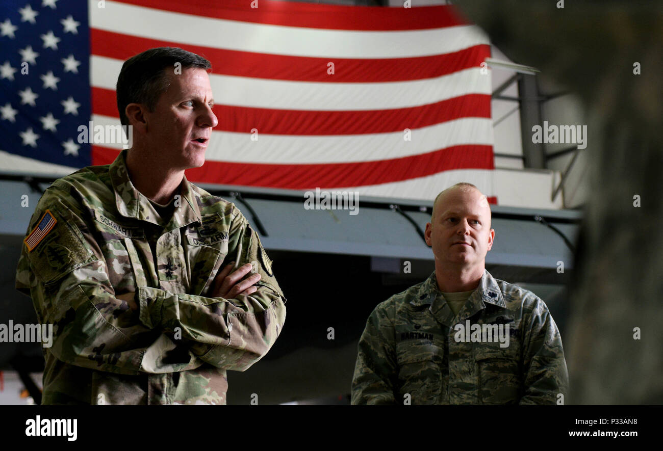 U.S. Army Maj. Gen. Mark C. Schwartz, commander of the Special ...