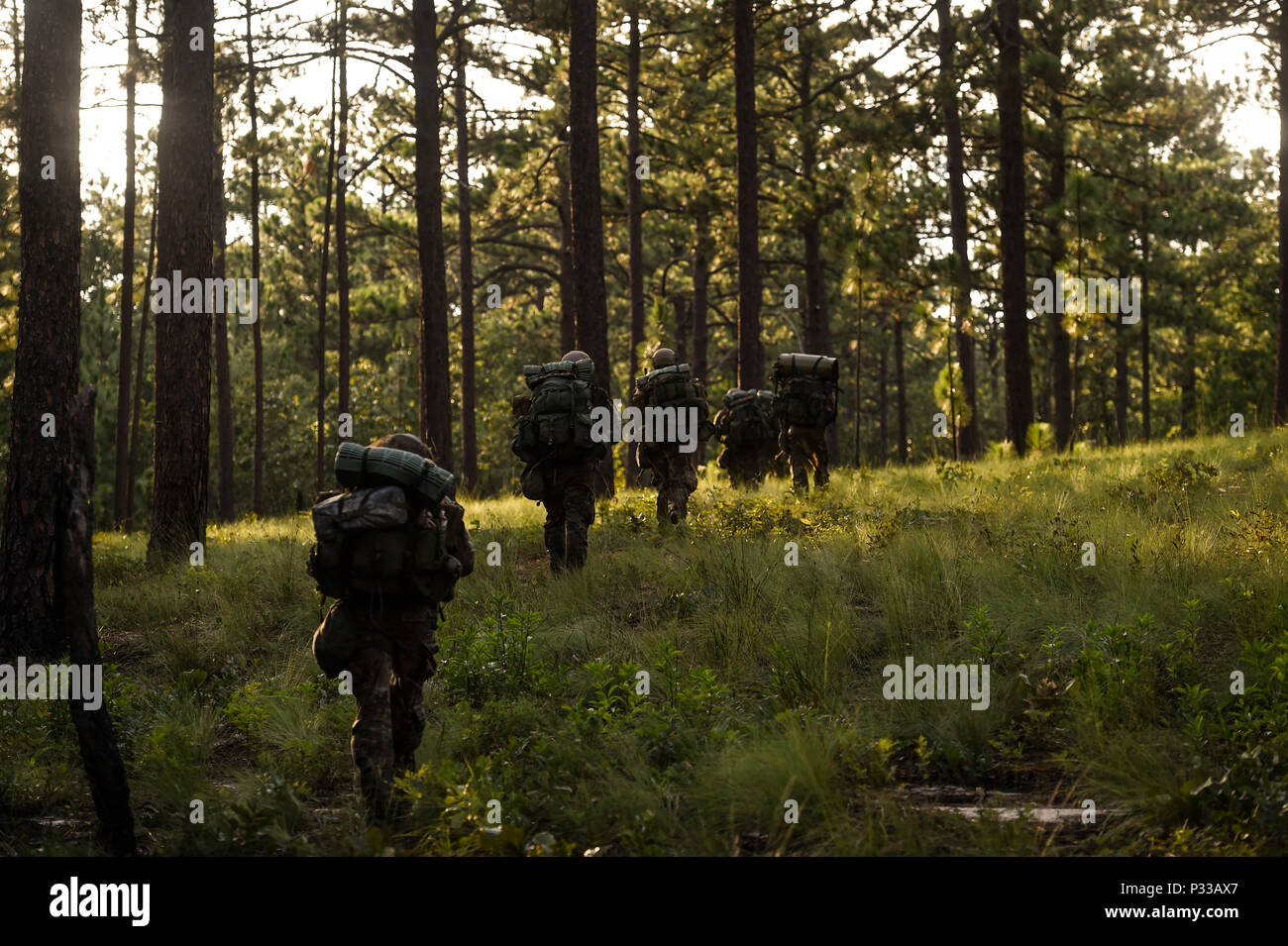Combat Control School students with the 352nd Battlefield Airman ...