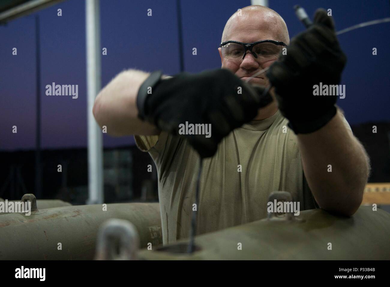 U.S. Air Force Staff Sgt. Adam Daley, 447th Expeditionary Aircraft ...