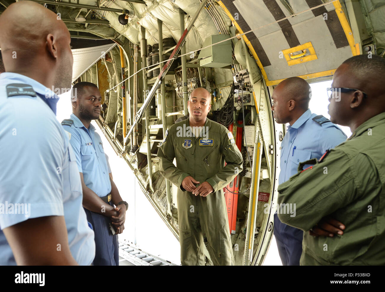 Trinidad and tobago defence force air guard hi-res stock photography ...