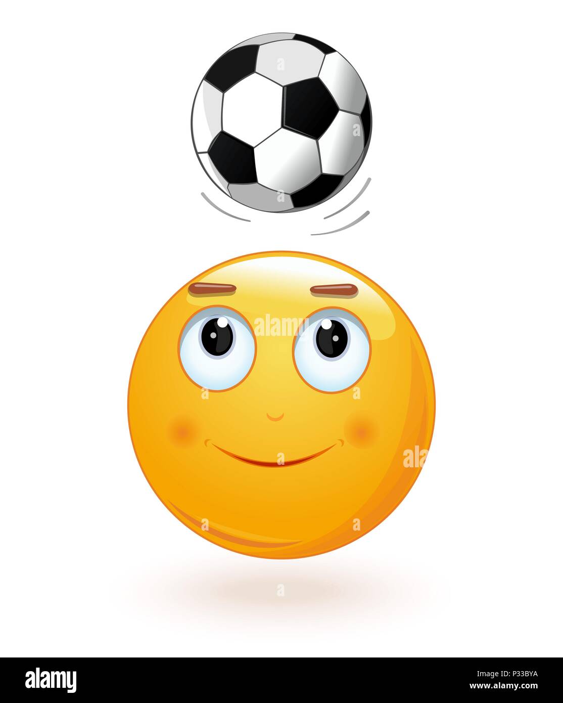 Emotion football Stock Vector Images - Alamy