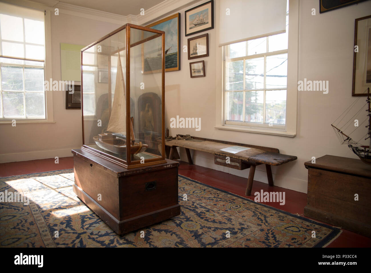 Multiple generations of Navy artifacts on display at the John Paul ...