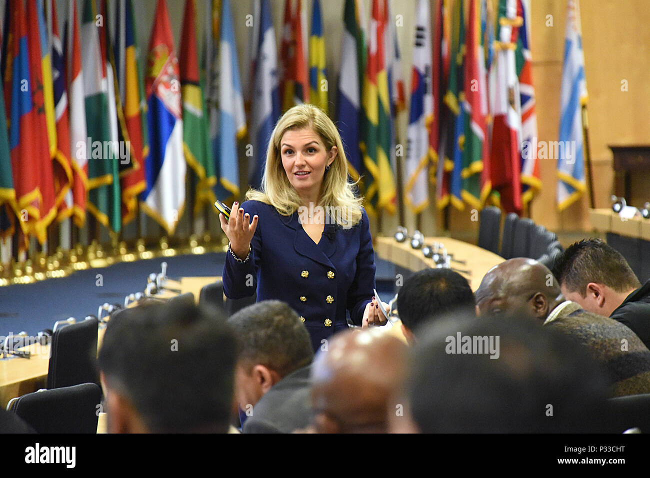 Dr. Valbona Zeneli, Marshall Center’s professor of National Security ...