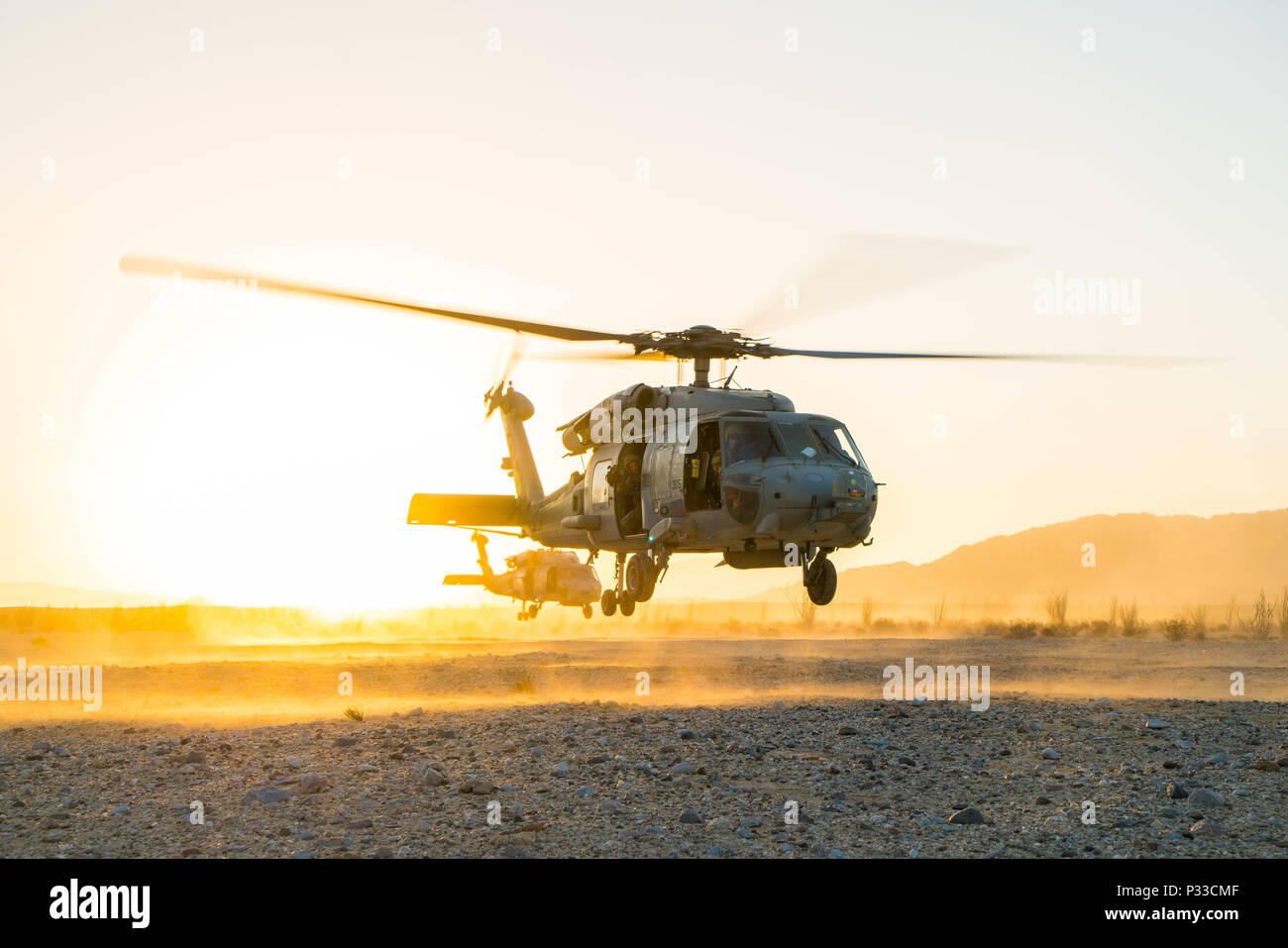 Pilots and aircrew assigned to the Firehawks of Helicopter Sea Combat ...