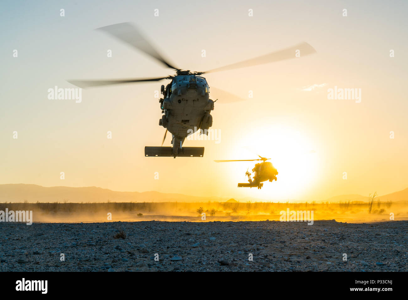 Pilots and aircrew assigned to the Firehawks of Helicopter Sea Combat ...