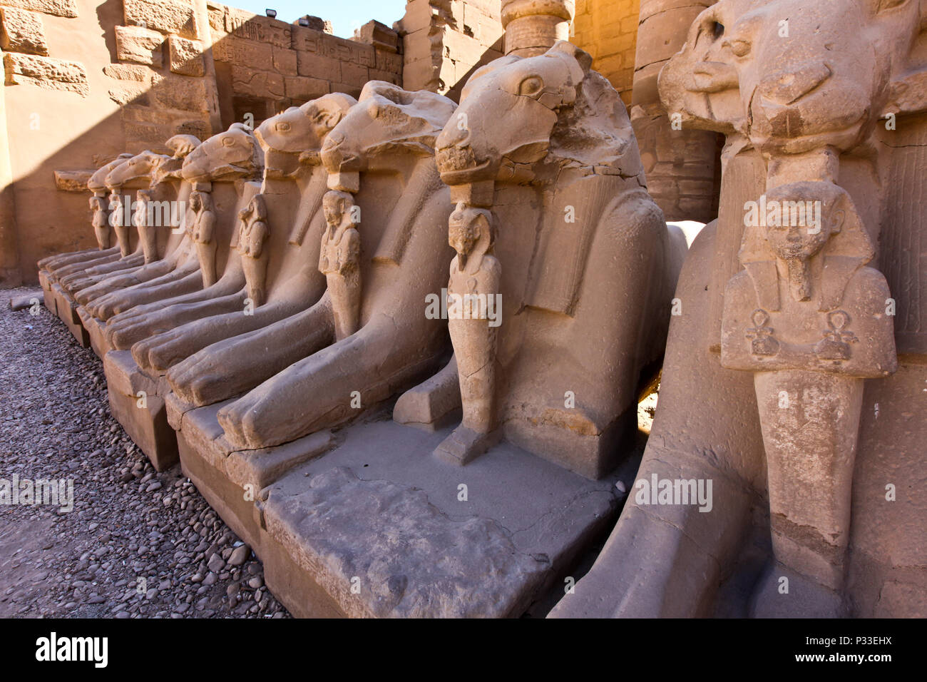 Karnak Temple 18 Stock Photo - Alamy