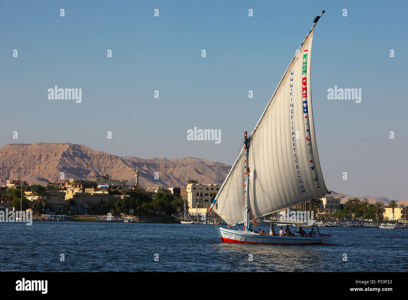 Luxor Faluca 3 Stock Photo - Alamy