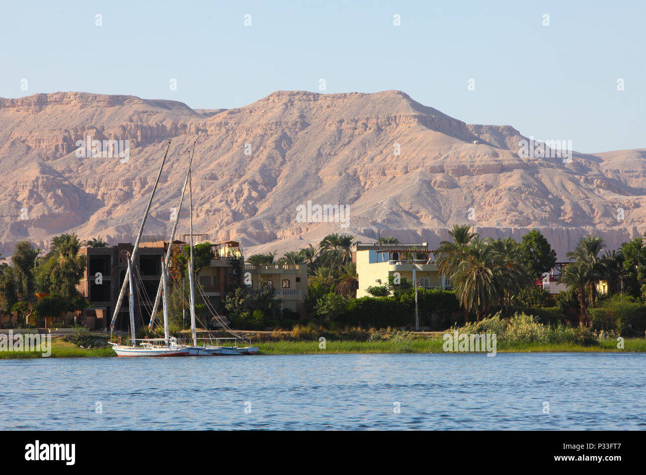 Luxor Nile River 3 Stock Photo - Alamy