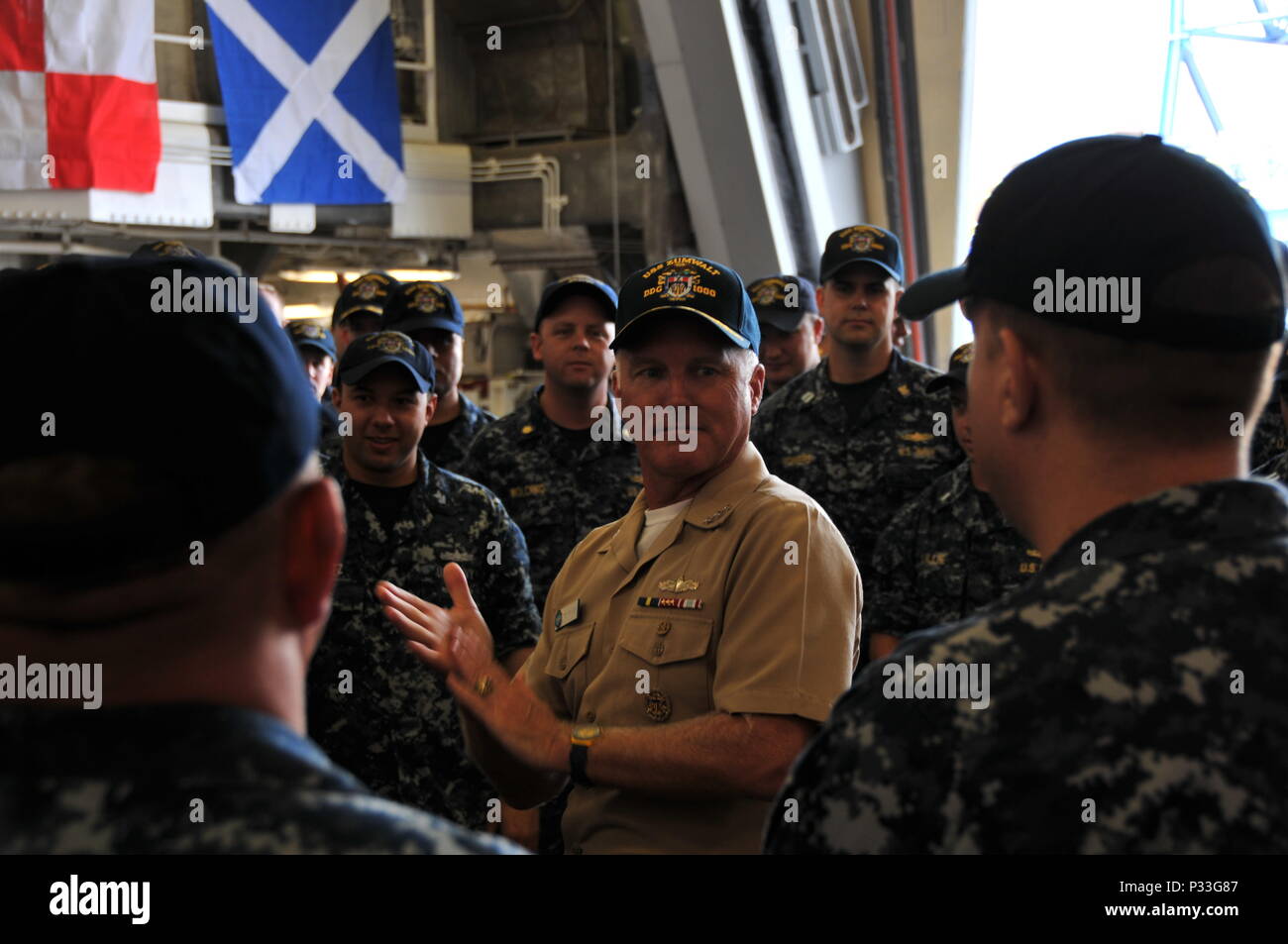 Vice Adm. Thomas Rowden, Naval Surface Force Commander, visits future ...