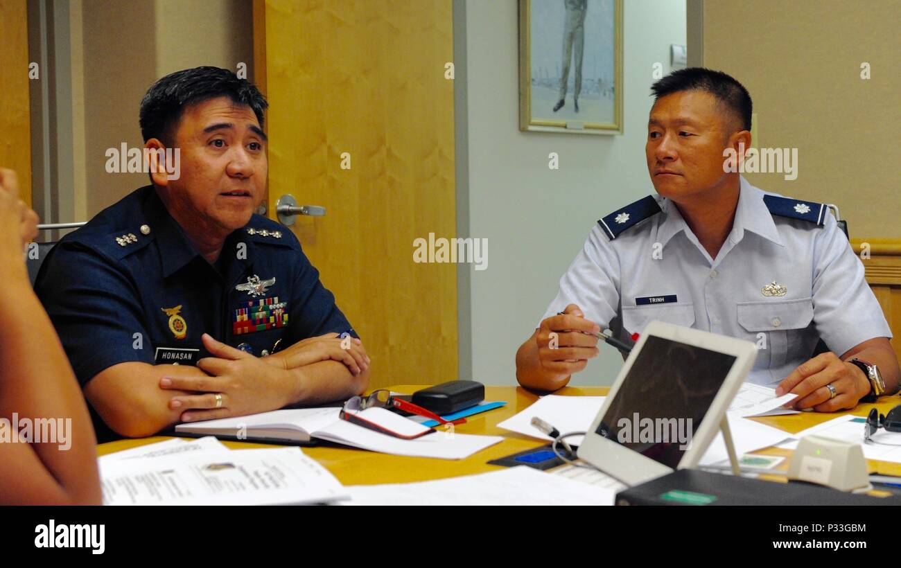 Col. Rene Honasan, Philippine Air Force assistant chief of air staff ...