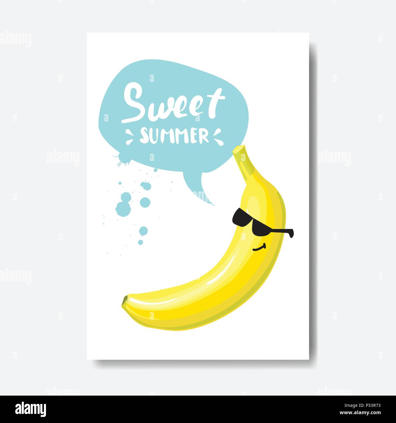 sweet summer badge Isolated Typographic Design Label. Season Holidays ...