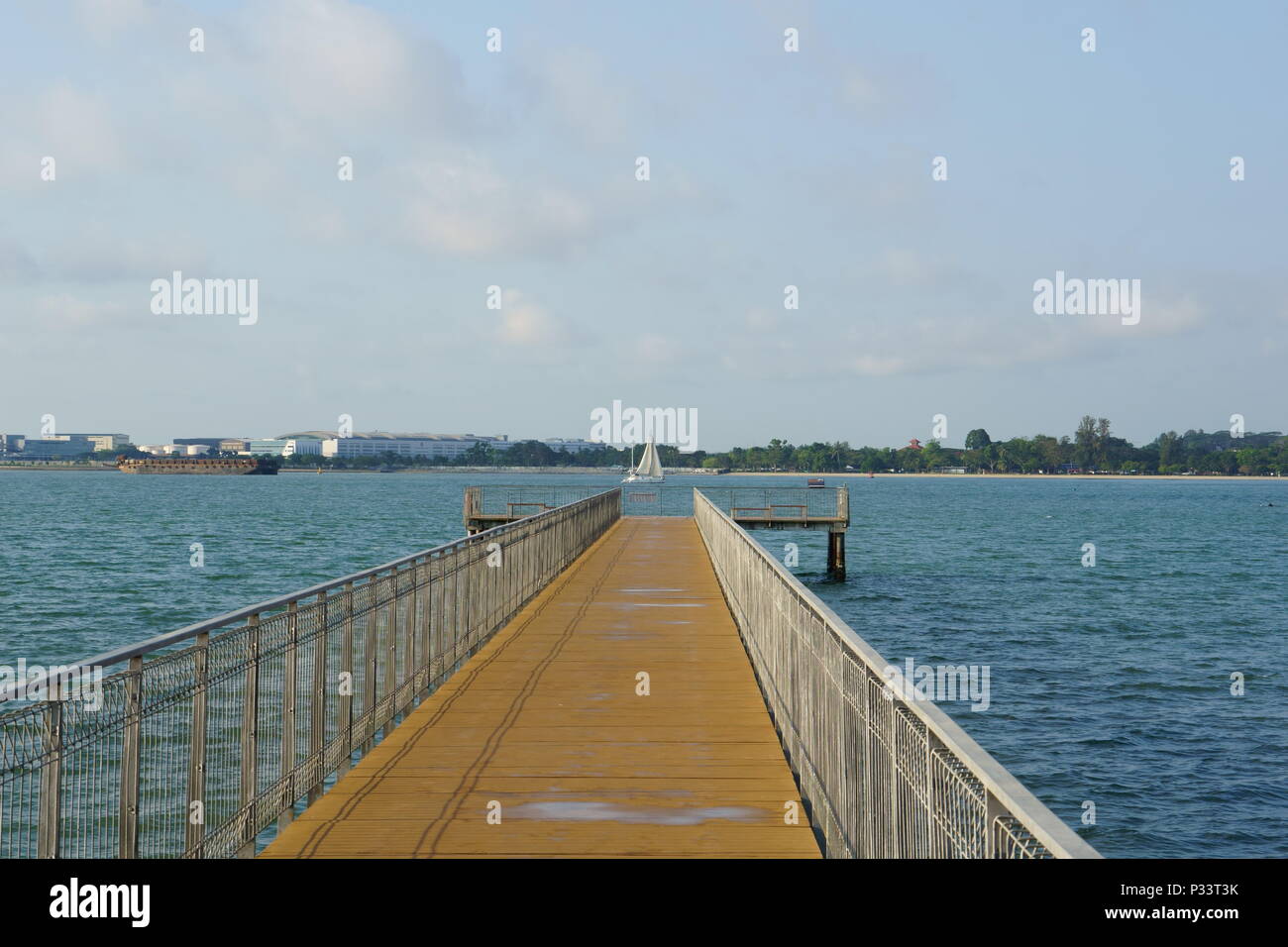 Boardwalk around pulau ubin hi-res stock photography and images - Alamy