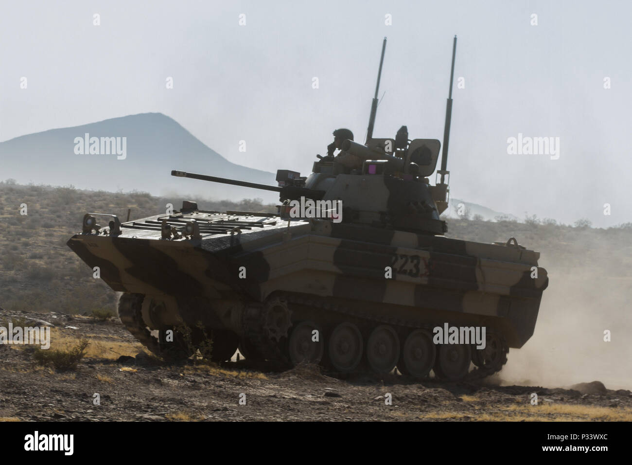 U.S. Soldiers assigned to Hawg Troop, 2nd Squadron, 11th Armored ...