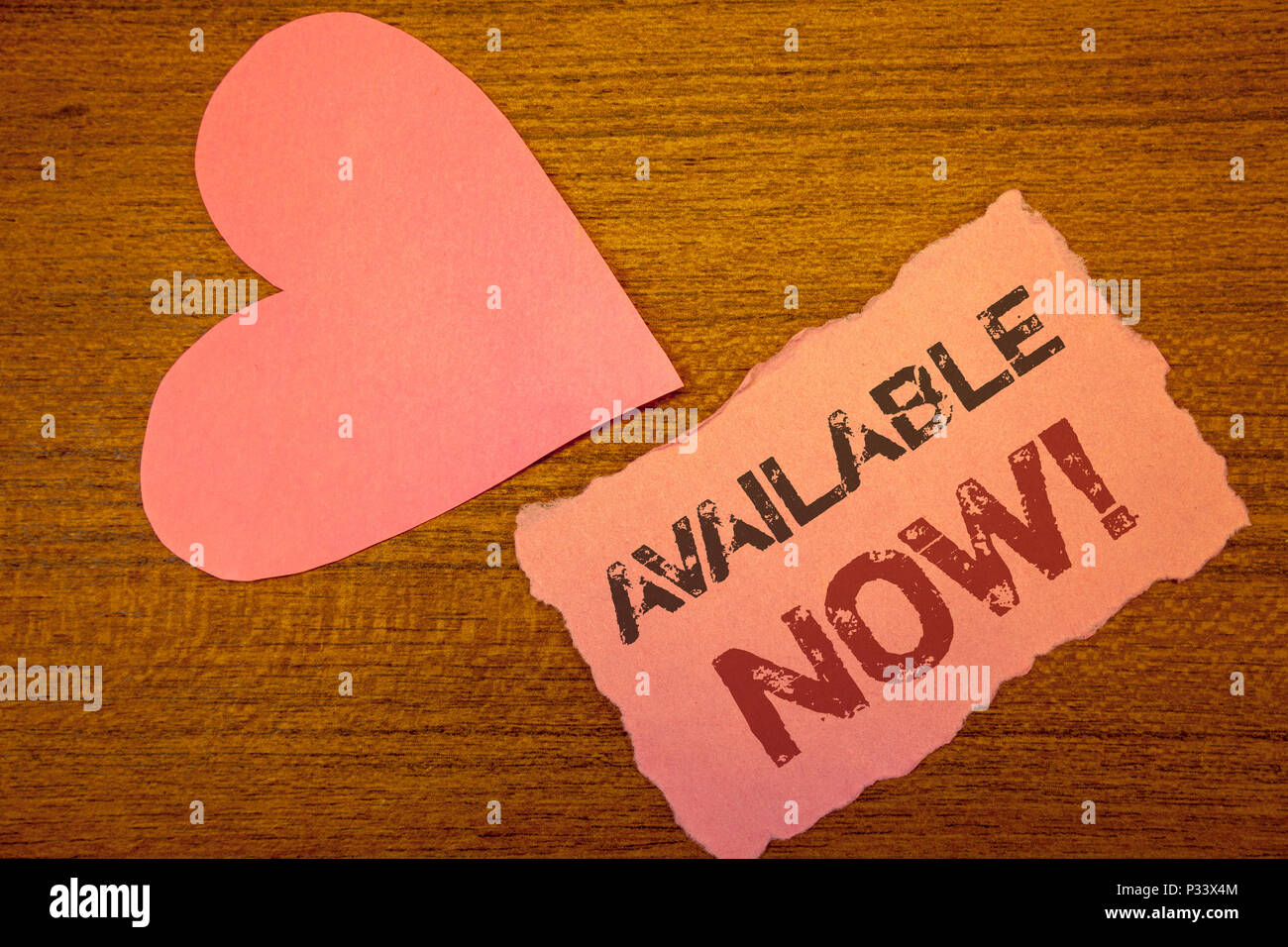 Text sign showing Available Now Motivational Call. Conceptual photo ...