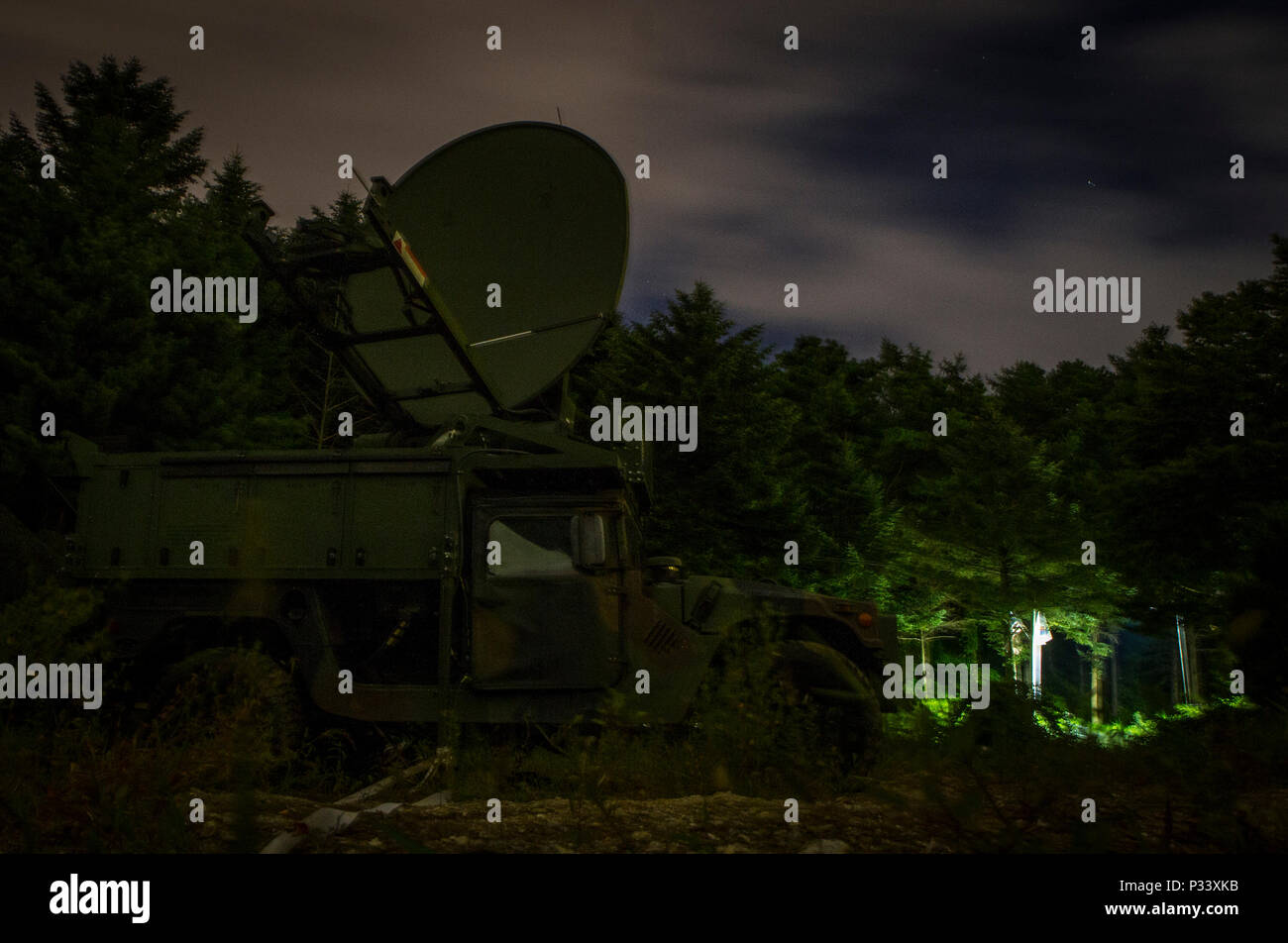 Korea At Night Satellite High Resolution Stock Photography and Images ...