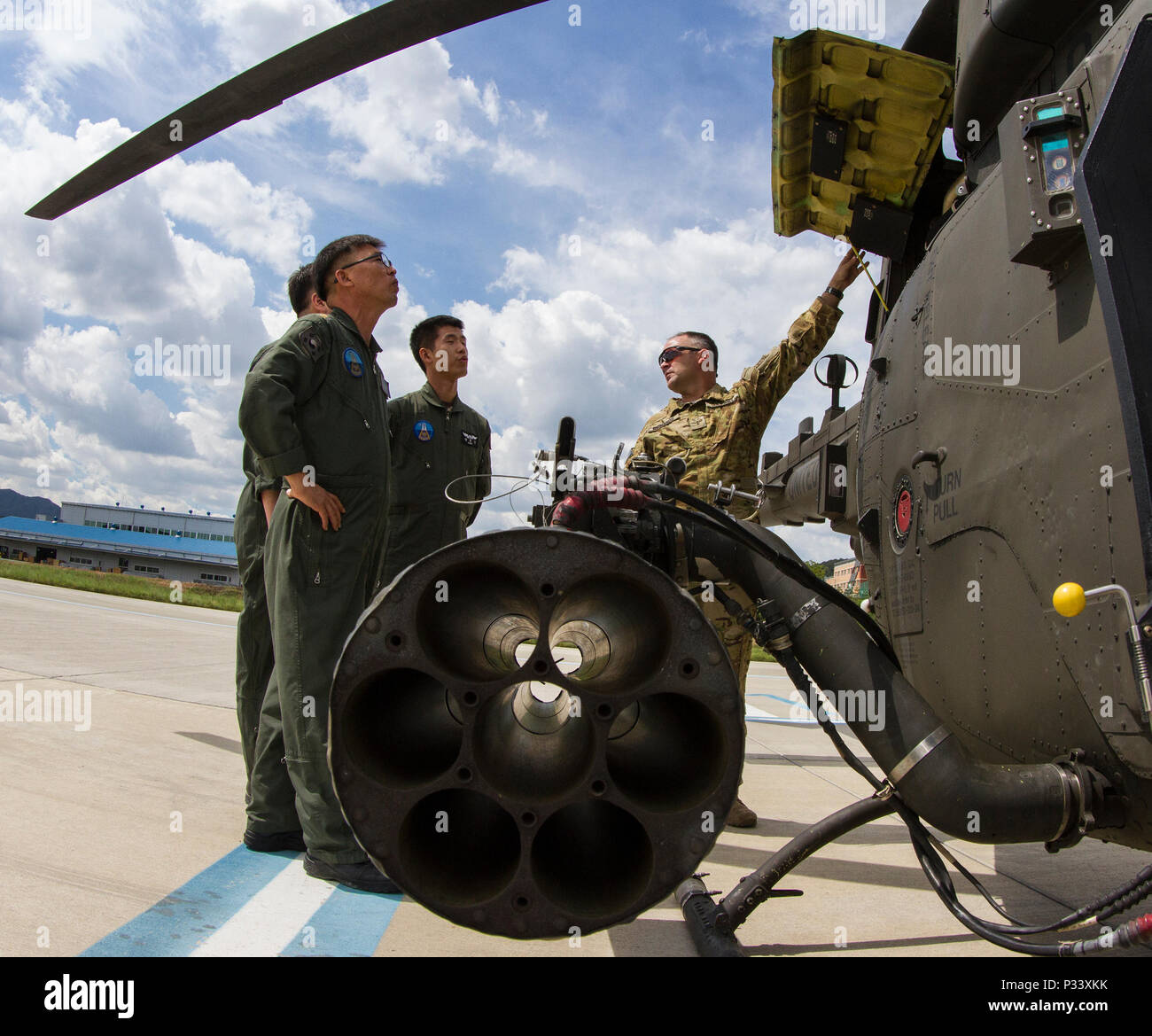 U.S. Army Chief Warrant Officer 3 Jason Richards, an OH-58D Kiowa ...