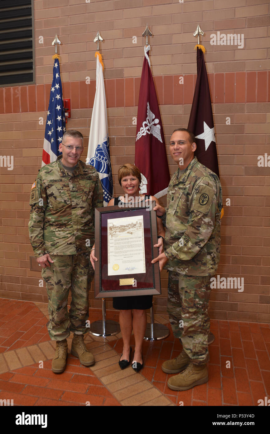Brooke Army Medical Center Commander Brig. Gen. Jeffrey Johnson and ...