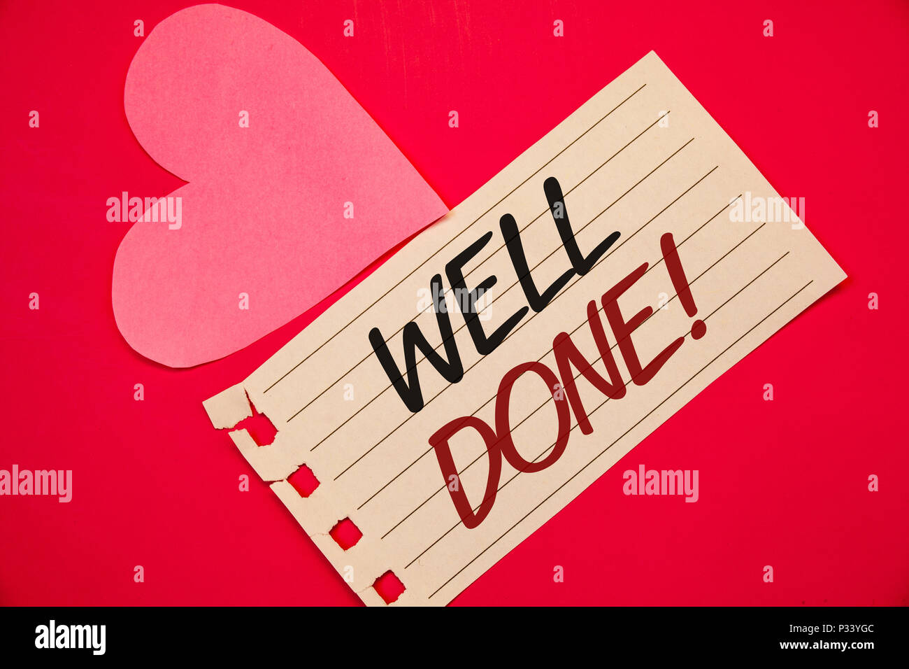 Text sign showing Well Done Motivational Call. Conceptual photo Good ...