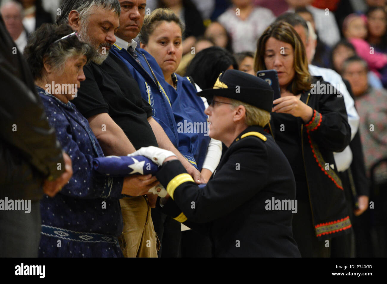 Brig. Gen. Laurie Hummel, Alaska National Guard adjutant general ...