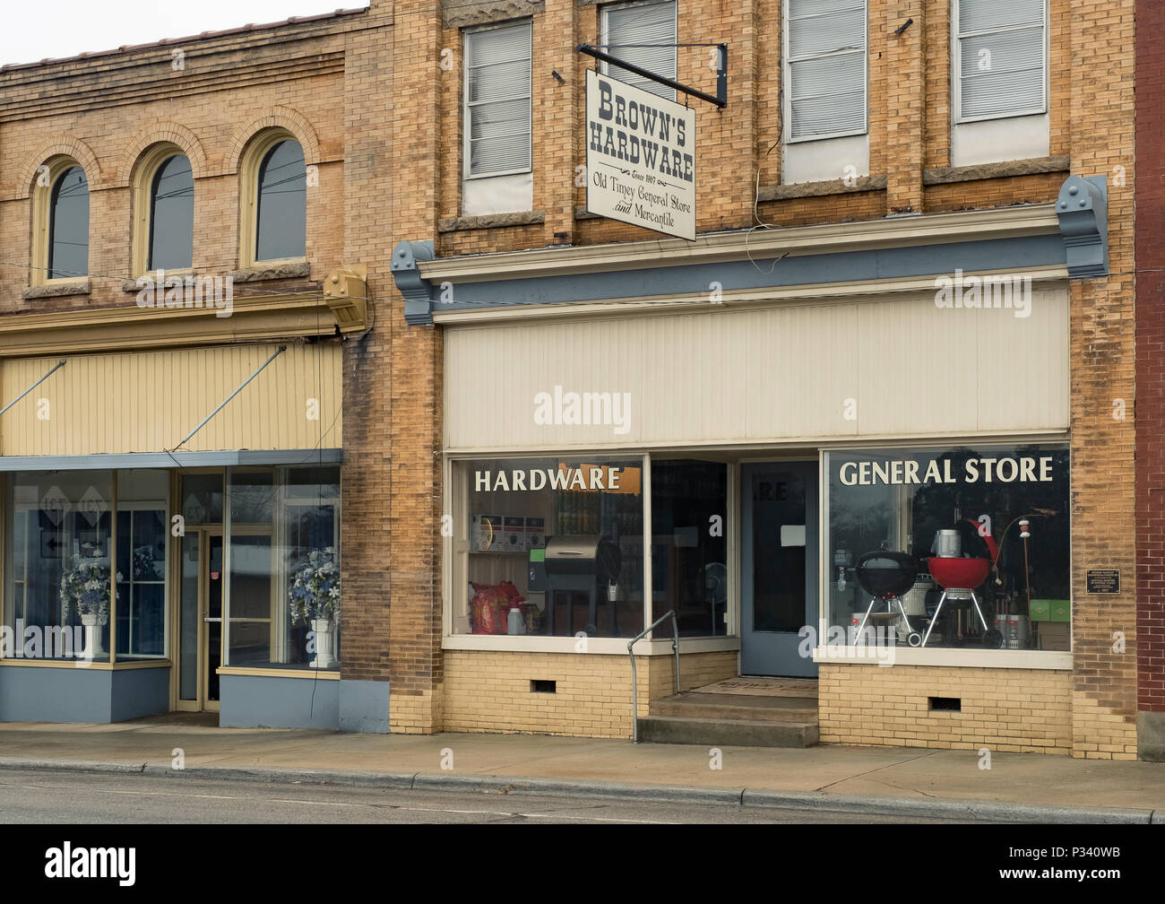 an historical document of architecture and location for Brown's ...