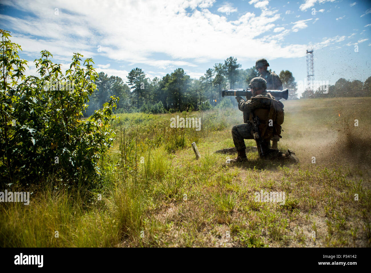 U.S. Marines with 2nd Light Armored Reconnaissance Battalion, Bravo ...
