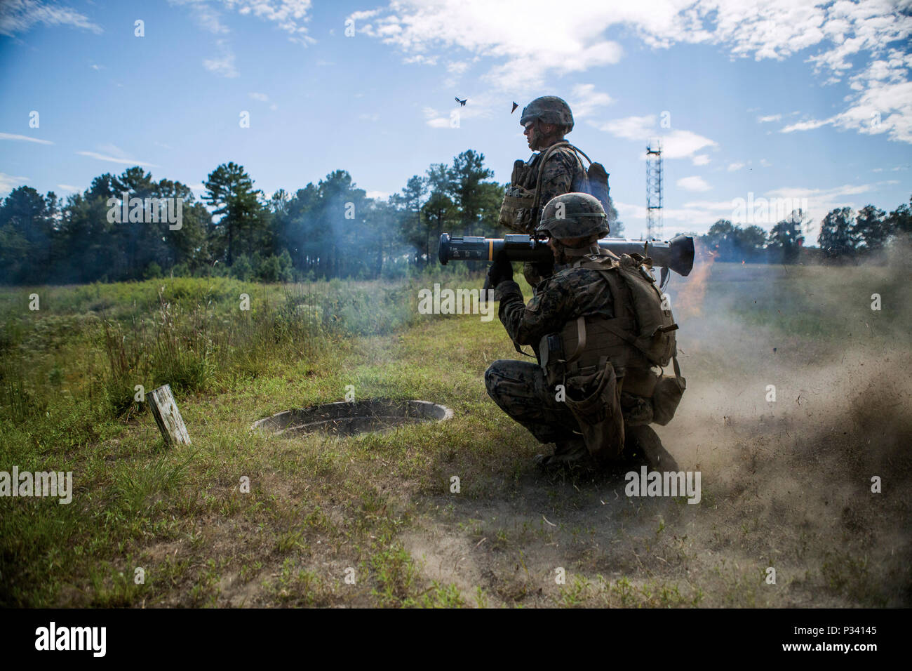 U.S. Marines with 2nd Light Armored Reconnaissance Battalion, Bravo ...