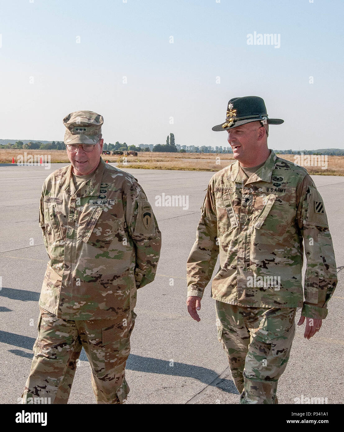 U.S. Army Lt. Col. Christopher S. Mahaffey, commander, 5th Squadron, 7th Cavalry Regiment, 3rd ...