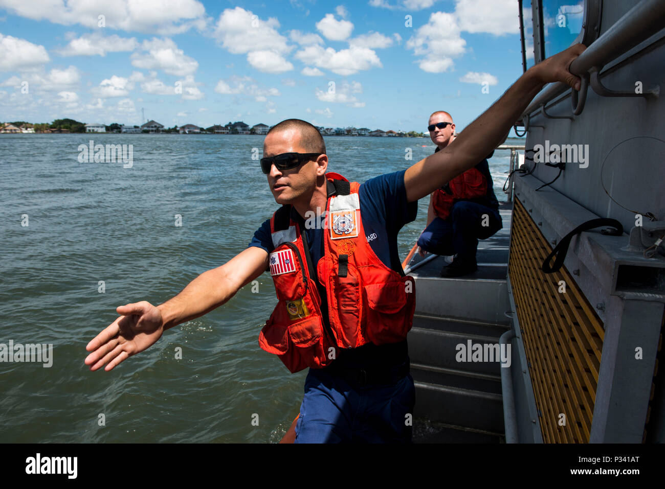 Man overboard simulation hi-res stock photography and images - Alamy
