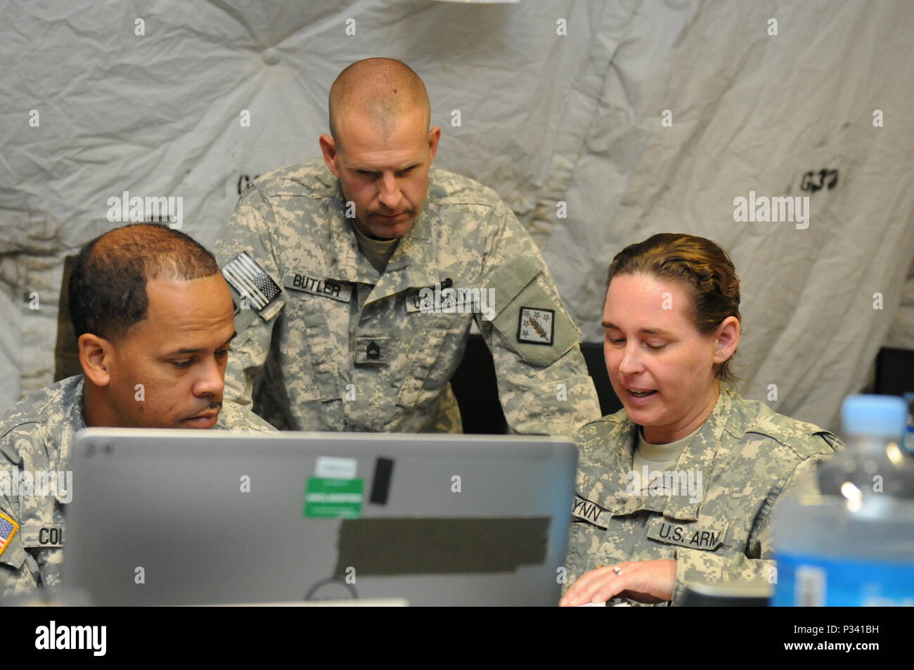 Soldiers from the 20th CBRNE Command conduct operations during the ...