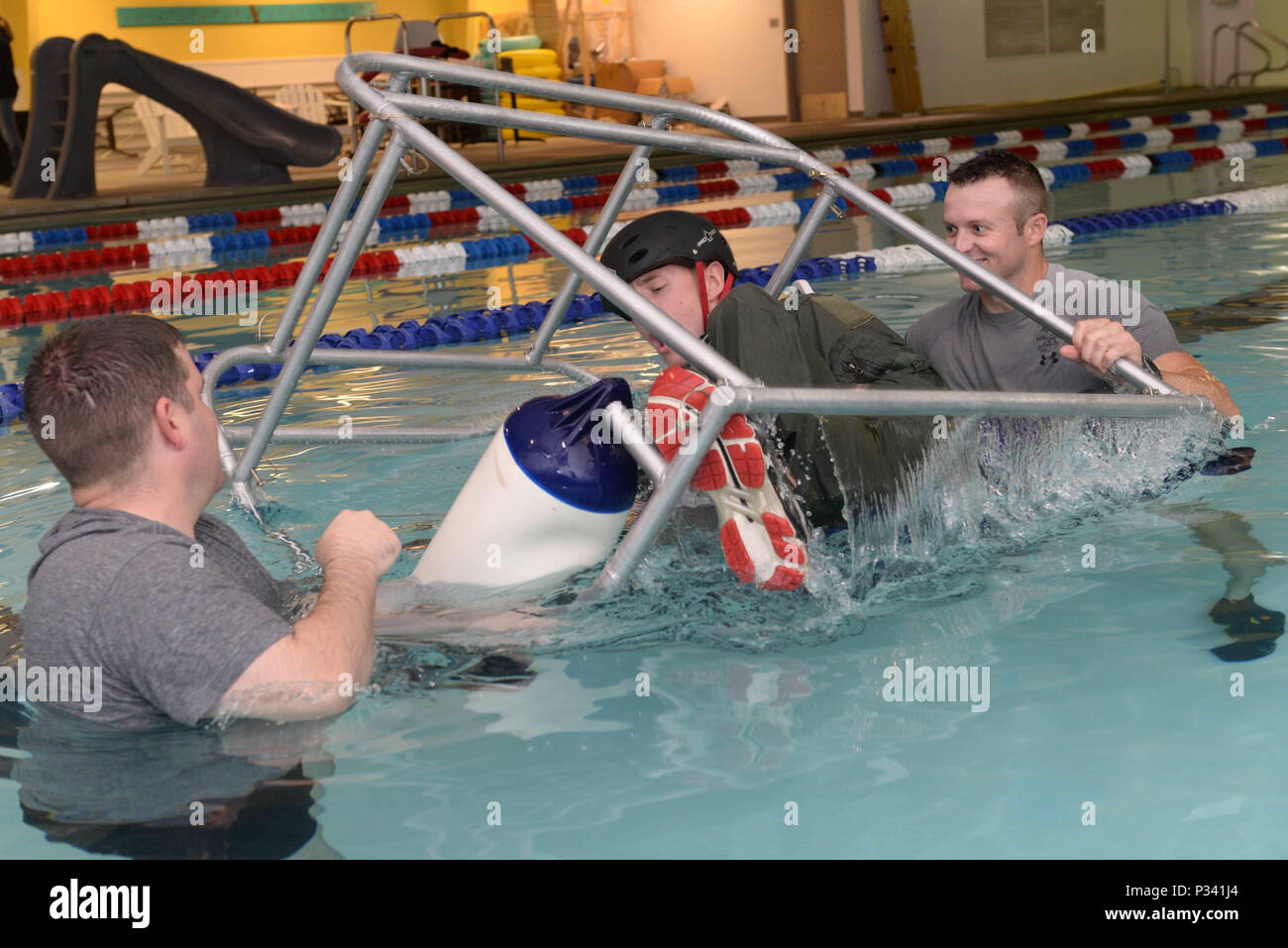 Shallow water egress trainer hi-res stock photography and images - Alamy