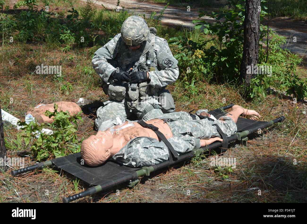 FORT BRAGG, N.C. - 1st Lt. Brandon Hillis, of the 188th Brigade Support ...