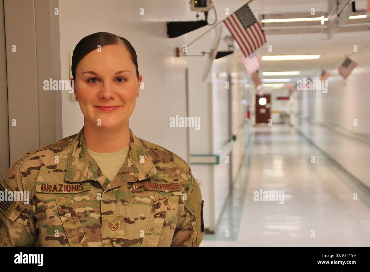Staff Sgt. Jessica Brazionis 455th Expeditionary Medical Operations ...