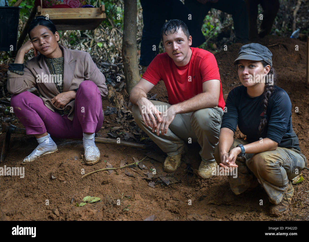 U.S. Army Spc. AJ Crouch, recovery noncommissioned officer, and ...