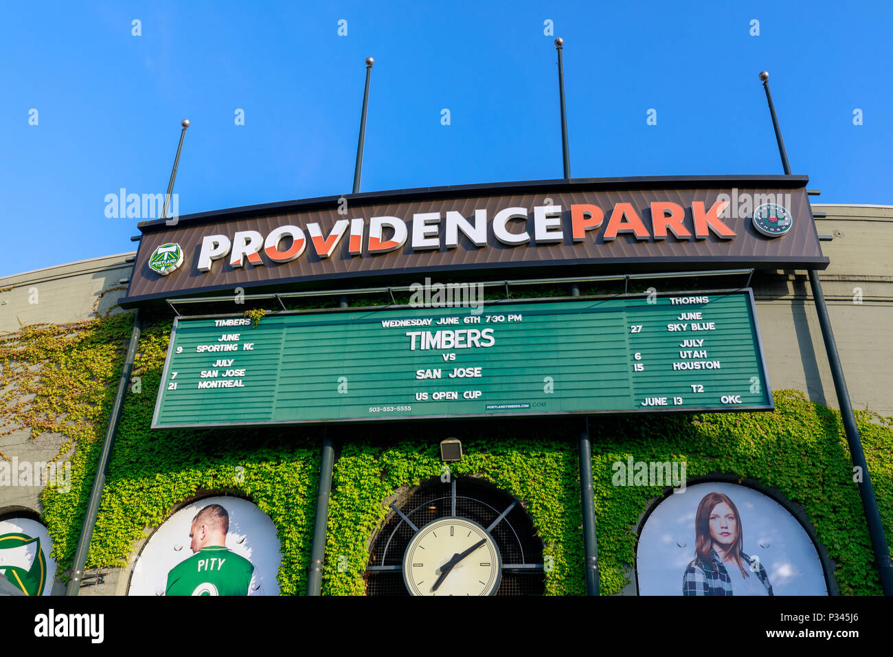Timbers stadium hi-res stock photography and images - Alamy